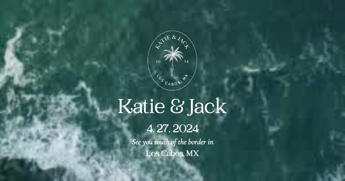 K + J Wedding Website
